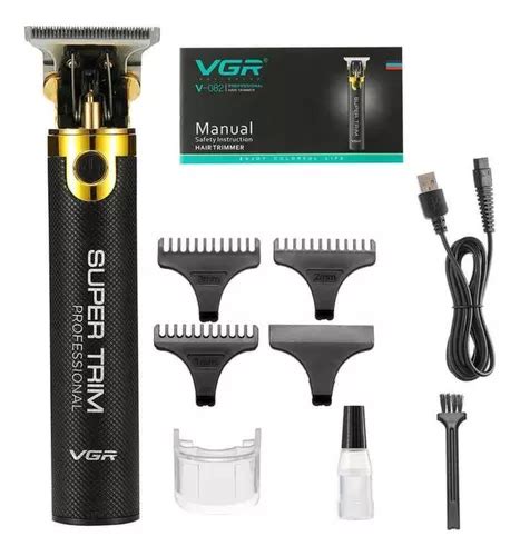 Máquina Pelo Recargable Trimmer Barberia Perfecciona Detalle Cuotas