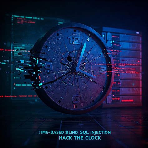 time based blind sql injection “hack the clock” infosec writeups