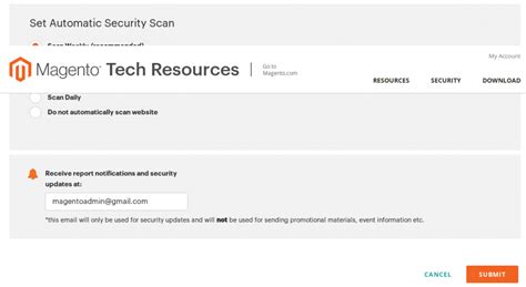 New Magento Security Scan Tool Is Available Scan Magento Website W3ctrl Services