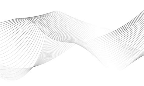 Premium Vector Abstract Platinum Gradient Wave Element For Design Background Stylized Wave