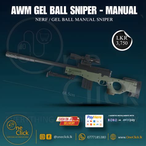 Toy Gun AWM Gel Ball Sniper Manual