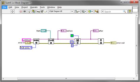 Imaq Shift Vi平移颜色替换值红r与蓝b通道反了 Ni Community