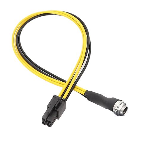 Lianxue Dc5525 To 4pin 4 Pins Power Adapter Cable Mainboard Cpu 4pins 4pin Power Cord