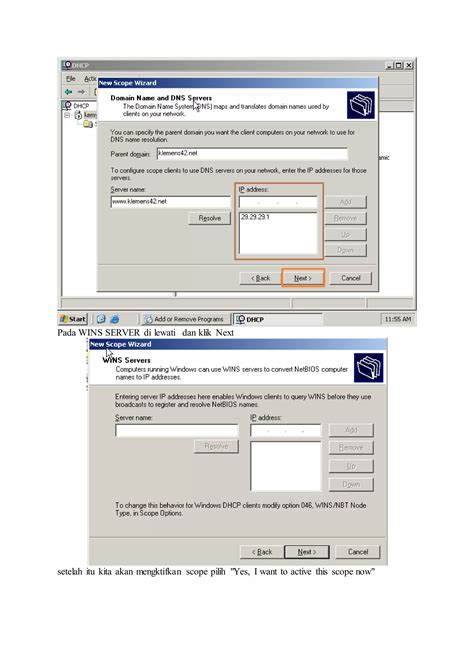 konfigurasi dhcp windows server 2003 pdf