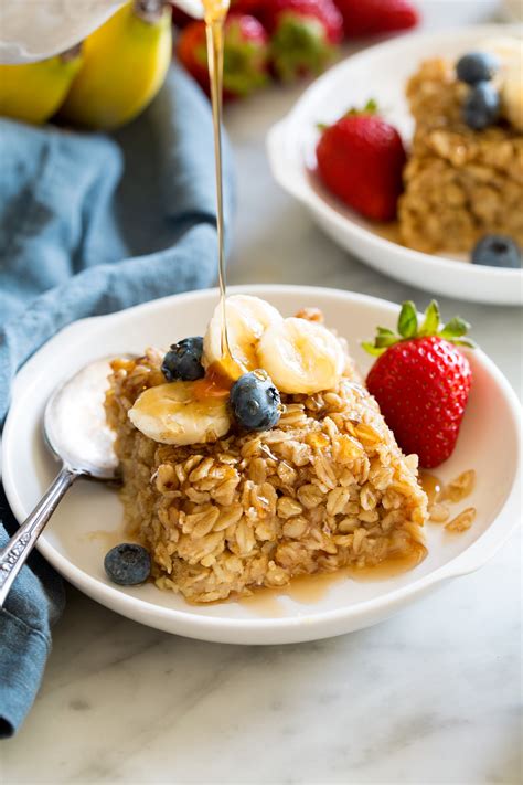 Old Fashioned Baked Oatmeal
