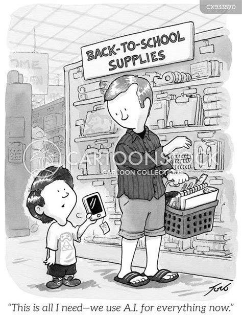 Ai In Education Cartoons And Comics Funny Pictures From Cartoonstock
