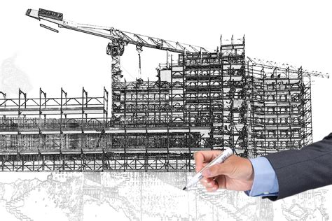 이 건축 설계 도면 배경 사진 및 창의적인 일러스트 무료 다운로드 Lovepik