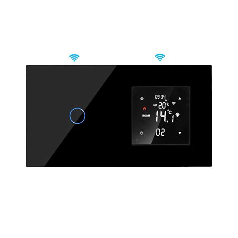 Smart Temperature Controller With Touch Switch Neutral Wire Water Electric Floor Gas Boiler