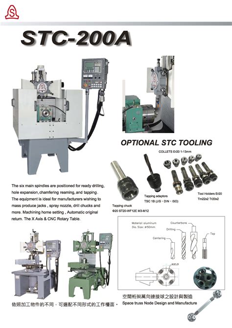 Cnc Turret Drilling And Tapping Machine Shang Nong Industry Co Ltd