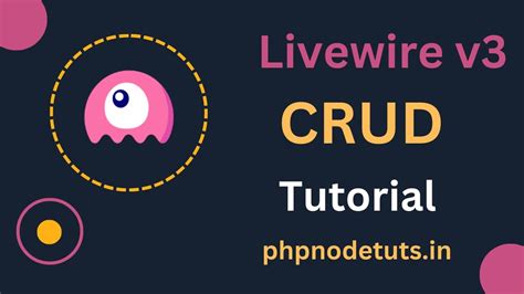 ⚡laravel Livewire 3 Crud Tutorial Livewire 3 Crud Laravel Livewire L Livewire Crud