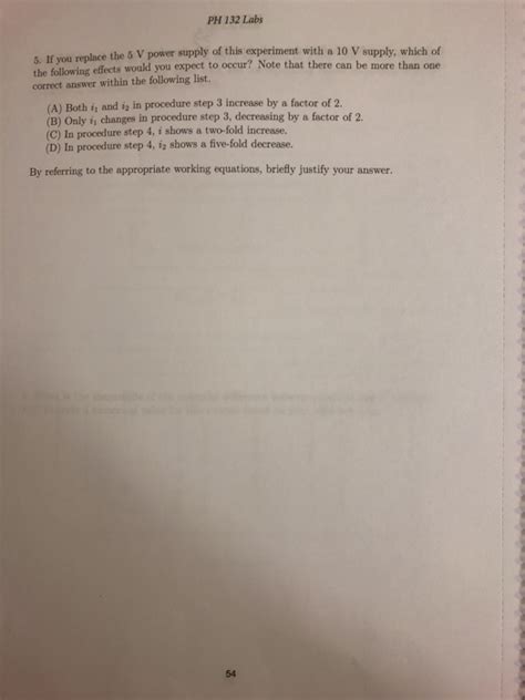 Solved RESULTS AND QUESTIONS 1 Use Eqs 3 1 3 3 To Chegg Com