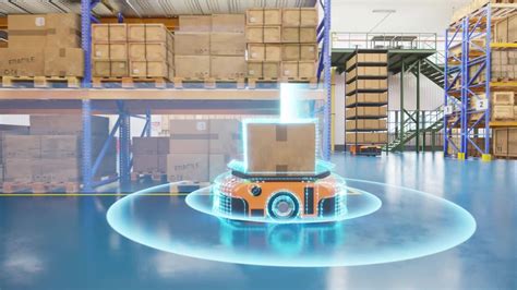 Autonomous Vehicles Lidar Scanning Delivering Goods In Warehouse 41727693 Stock Video At Vecteezy