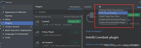 Idea2020 Plugins不能用的解决办法及plugins 搜索不了插件的问题idea2020插件无法搜索 Csdn博客