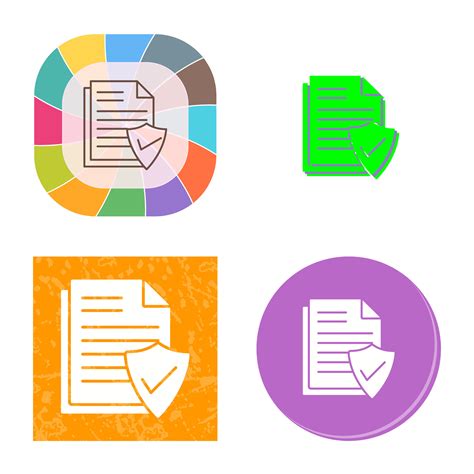 Valid Document Vector Icon 34480933 Vector Art At Vecteezy