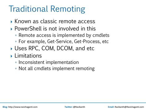 powershell 2 0 remoting ravikanth c ppt download