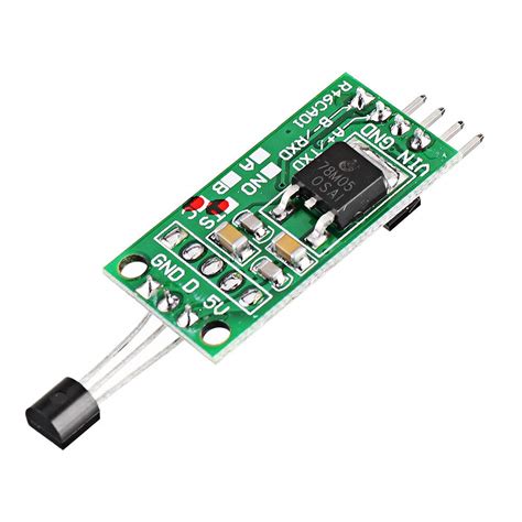 Buy Ddrzd Sensor Anddetector Module 5pcs Ds18b20 5v Ttl Com Uart