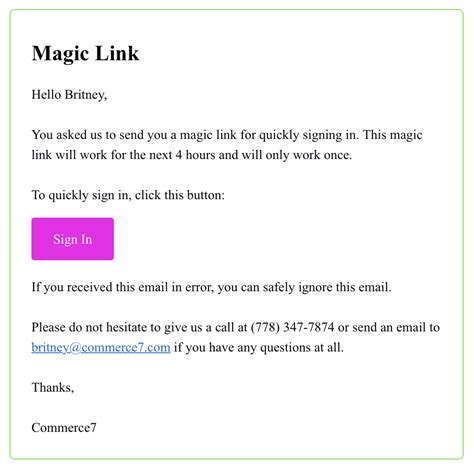 How Does The Magic Link Work