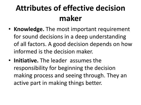 How Decision Making Helps In Problem Solving At The Workplace Ppt