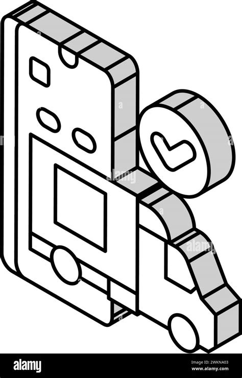 Carrier Selection Logistic Manager Isometric Icon Vector Illustration
