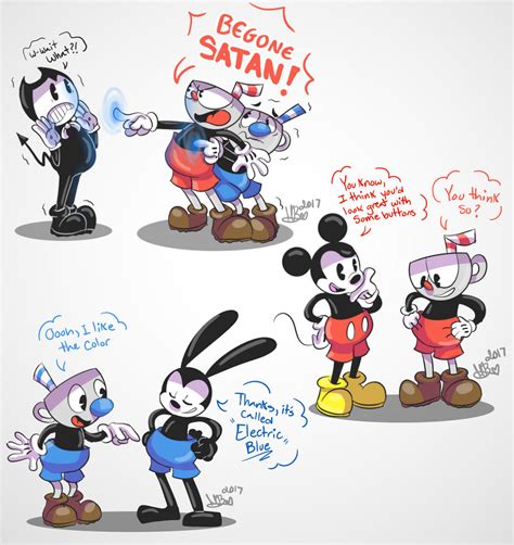 Cuphead Batim Em Crossover Dump By Mynnub On Deviantart