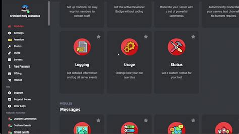 create discord chat bot with online dashboard by karsten7b fiverr