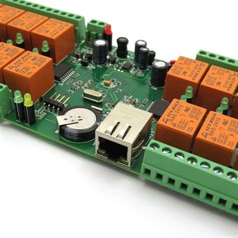 Smartden Iot Internet Ethernet 16 Relay Board 24v