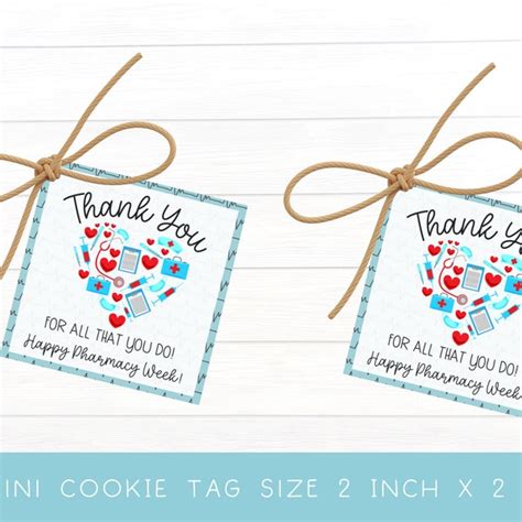 Pharmacy Tech Appreciation Card Etsy