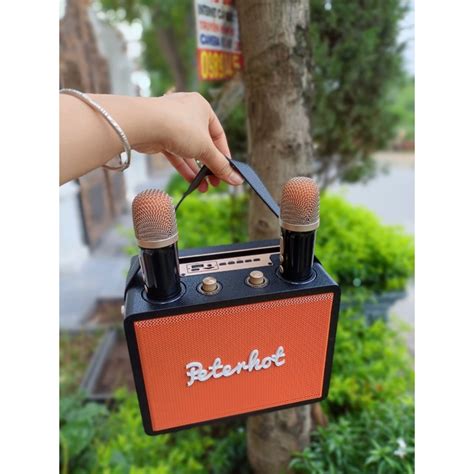 Loa A107 Tặng Kèm 2 Mic Hàng Chuẩn Petenhot Shopee Việt Nam