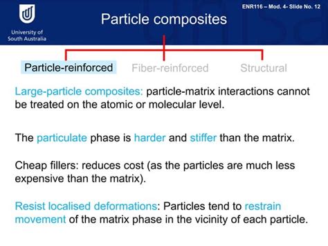 11a Particle Reinforced Composites 3 4 Mb Ppt Geology Science