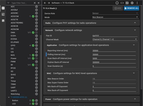 LPSTK CC1352R I Want To Sleep The Sensor For 30 Seconds And Wake Up Again After 30 Seconds To