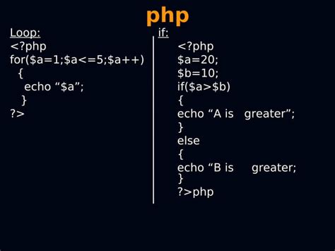 Html Php Mysql Intro Ppt