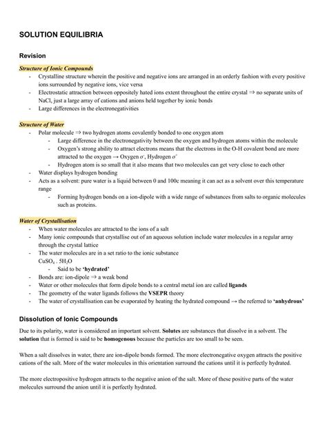 Hsc Chemistry Complete Mod 5 Notes From A Band 6 Distinguished Achiever Chemistry Year 12