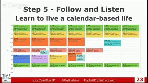 Planning For Success Using YOUR Google Calendar Timeless Training YouTube