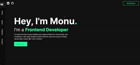 Launching My New Portfolio Website With Nextjs Monu Panwar Posted On