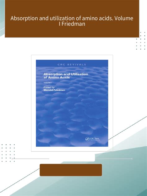 Instant Ebooks Textbook Absorption And Utilization Of Amino Acids