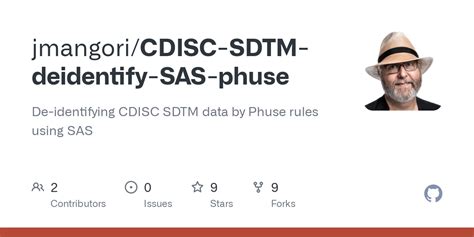 Github Jmangoricdisc Sdtm Deidentify Sas Phuse De Identifying Cdisc