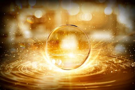 Premium Photo Gold Oil Serum