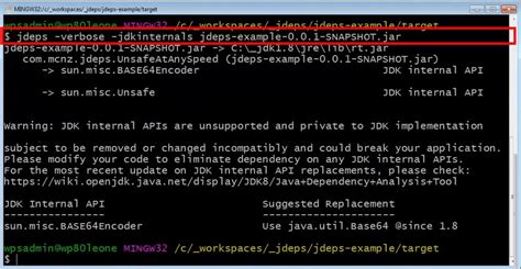 Use The Java Jdeps Tool To Root Out Internal Api Calls Theserverside