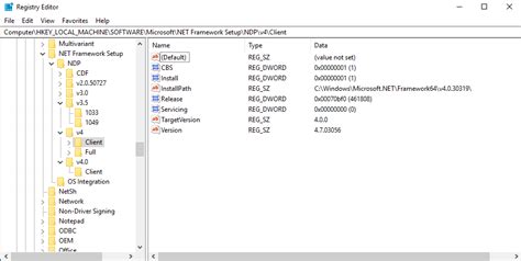 Windows ta Yüklü NET Framework Sürümü nasıl kontrol edilir