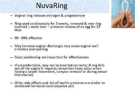 Contraceptive Overview Contraceptive Methods Continuous Abstinence