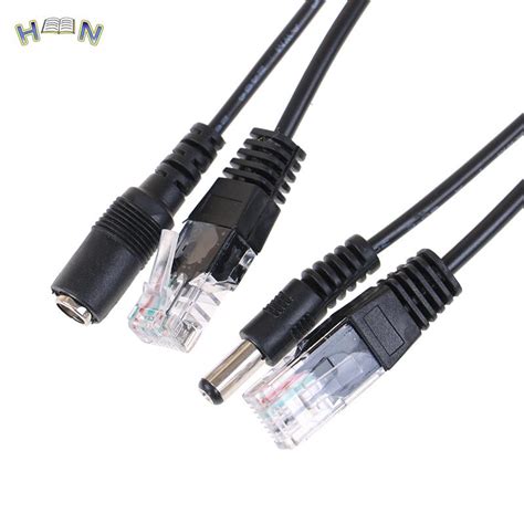 1set POE Cable Passive Power Over Ethernet Adapter Cable POE Splitter Injector T Shopee