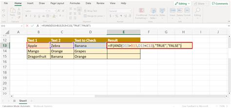 How To Use BETWEEN Formula In Excel Sheetaki