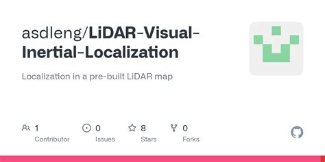 Github Asdleng Lidar Visual Inertial Localization Localization In A Pre Built Lidar Map