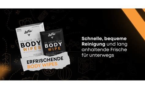 Leofair Body Wipes Salviette Monouso Xxl Per Viaggi Campeggio