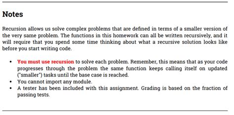 Notes Recursion Allows Us Solve Complex Problems That
