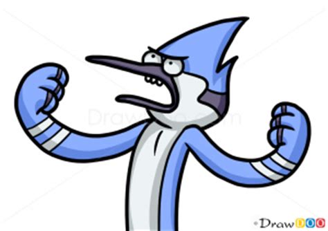 How To Draw Mordecai Cartoon Characters