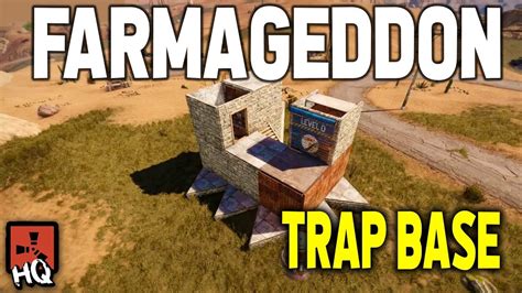 FARMAGEDDON Auto Farming TRAP BASE Rust YouTube