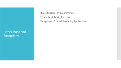 C Sharp Tutorial C Sharp Exception Pptx