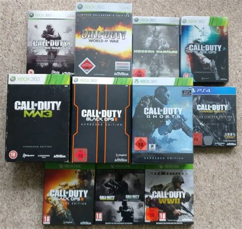 [cod] My Complete Console Call Of Duty Special Edition Collection