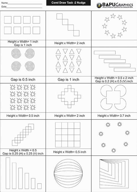 Corel Draw Assignments Archives Bapu Graphics